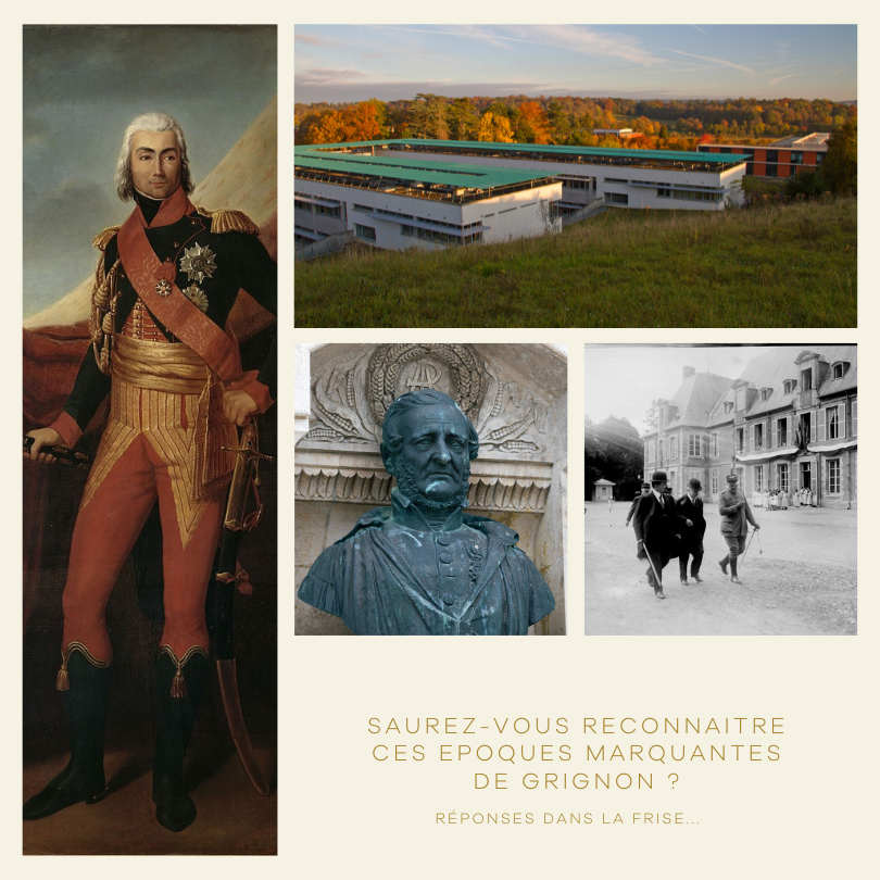Grignon Campus: timeline & history of the Grignon estate